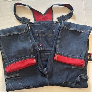 Dickies | Jeans | Dickies Medium Overalls Warming Temp Iq Denim Bib ...